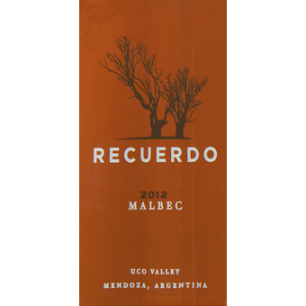 2012 Vines Of Mendoza Recuerdo Malbec | Wine Library