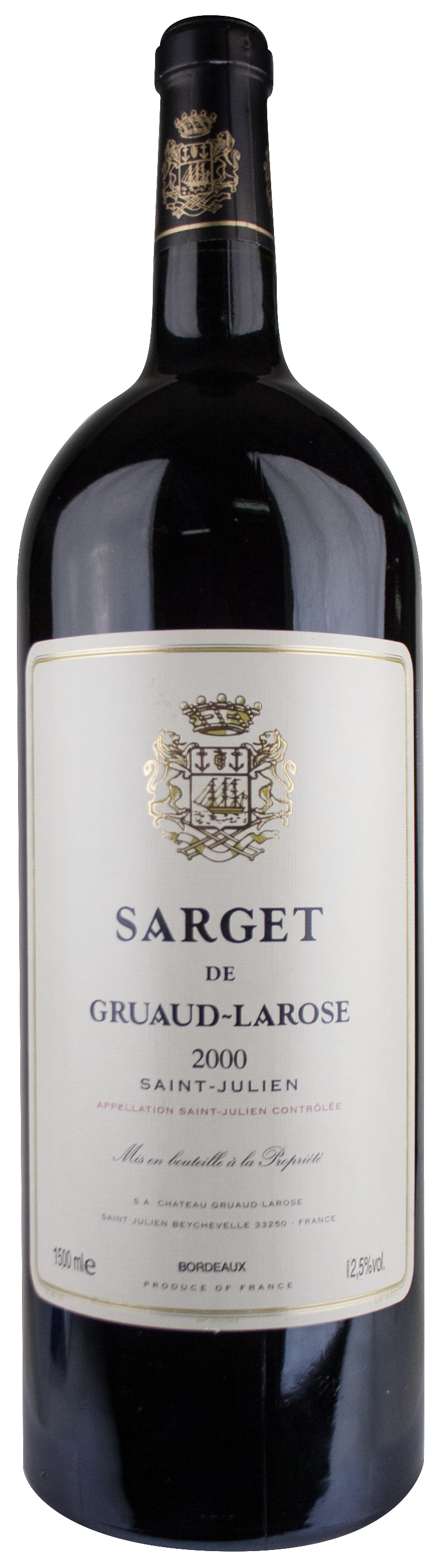 2000 Sarget De Gruaud Larose Saint Julien Magnum | Wine Library