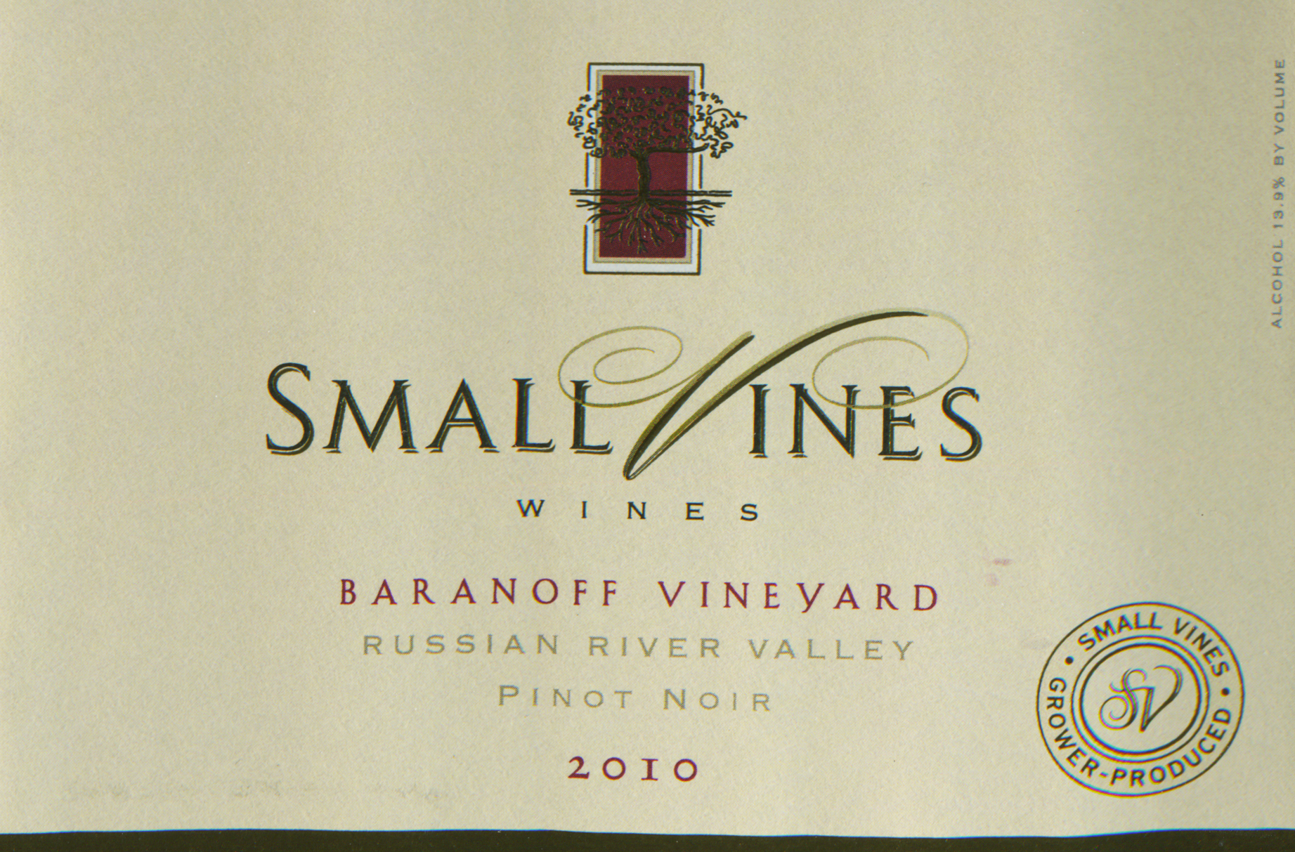 2010 Small Vines Baranoff Pinot Noir Russian River Valley | Wine Library