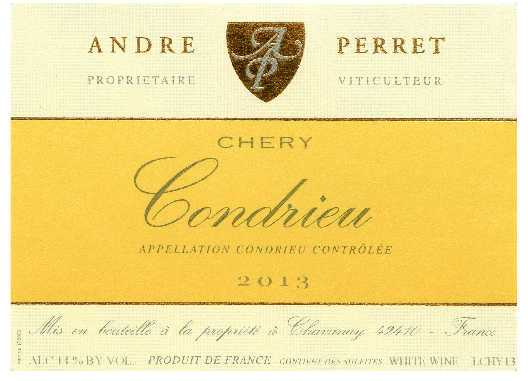 2013 Andre Perret Condrieu Coteau Du Chery | Wine Library