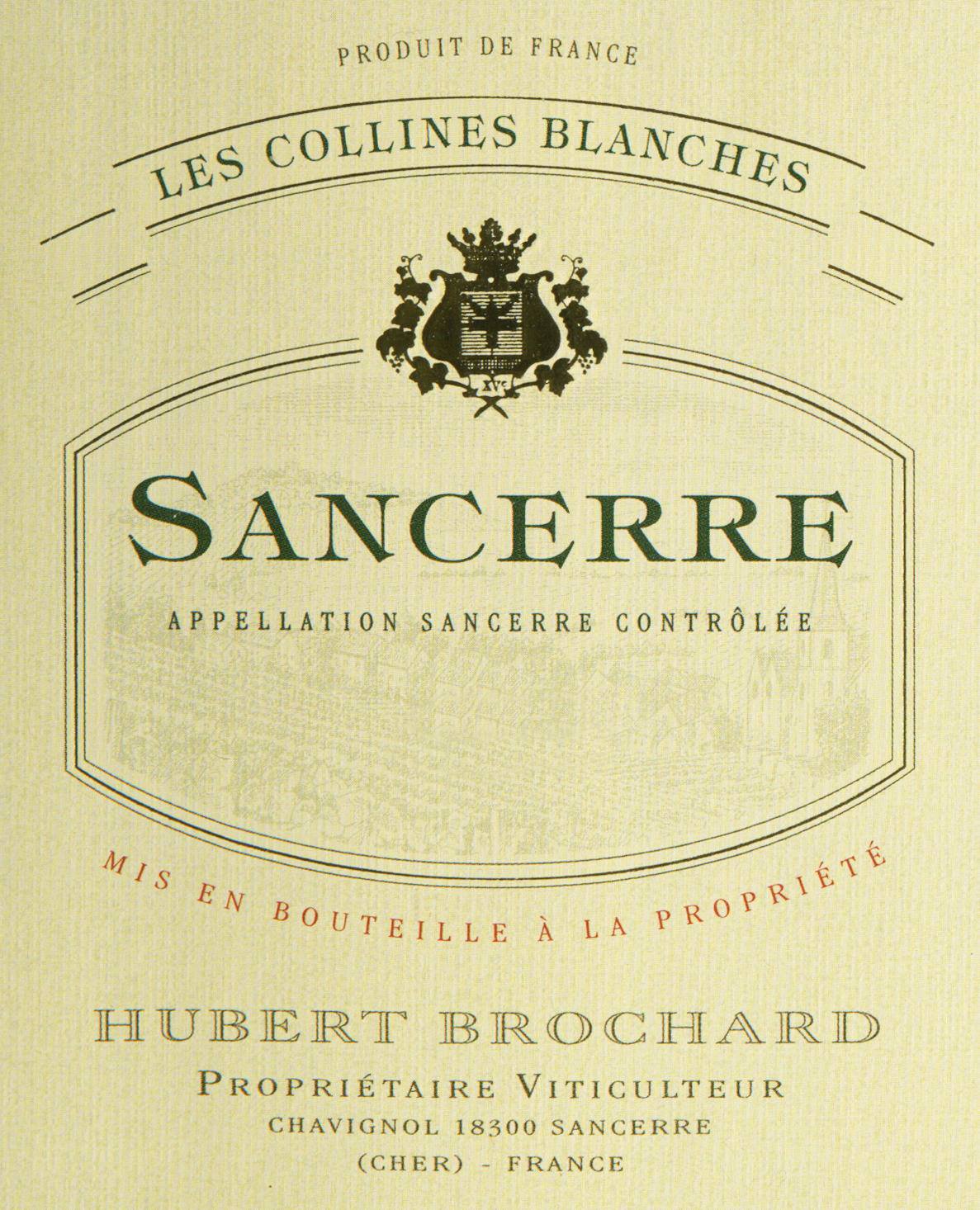 2015 Hubert Brochard Sancerre Les Collines Blanches | Wine Library
