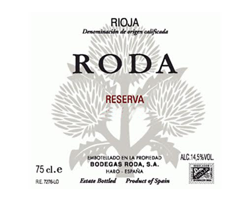 2009 Bodegas Roda Reserva | Wine Library