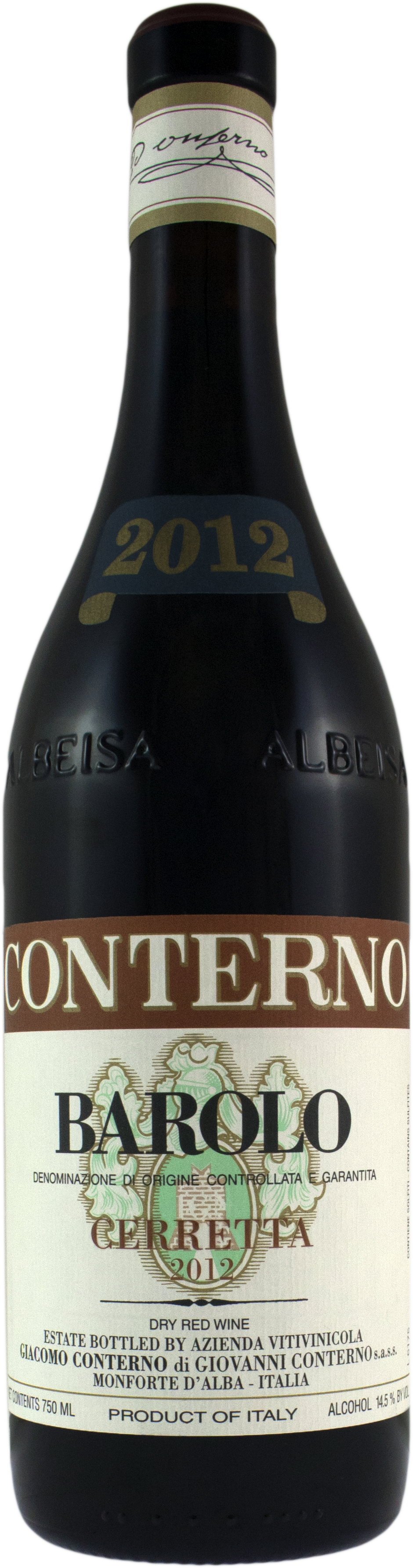 2012 Giacomo Conterno Barolo Cerretta | Wine Library